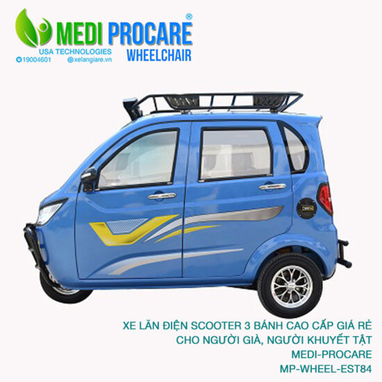 Xe điện 3 bánh, xe ba bánh điện, xe máy điện 3 bánh 2 chỗ ngồi có mái ...